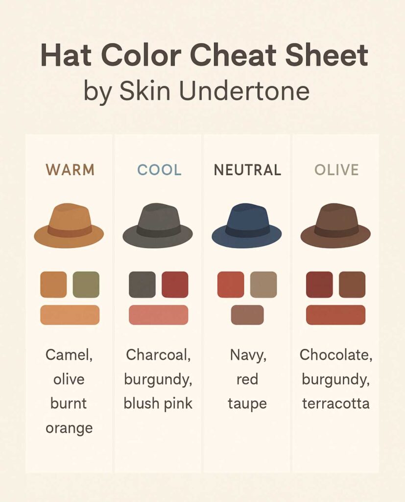 ¿Qué color de sombrero se ve mejor con mi tono de piel? Una guía ...